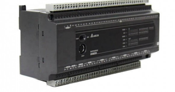 PLC - 40 DI, 40 DO Relé kiement - 230V 1Fázis, 1xRS232,2xRS485, 16k ...